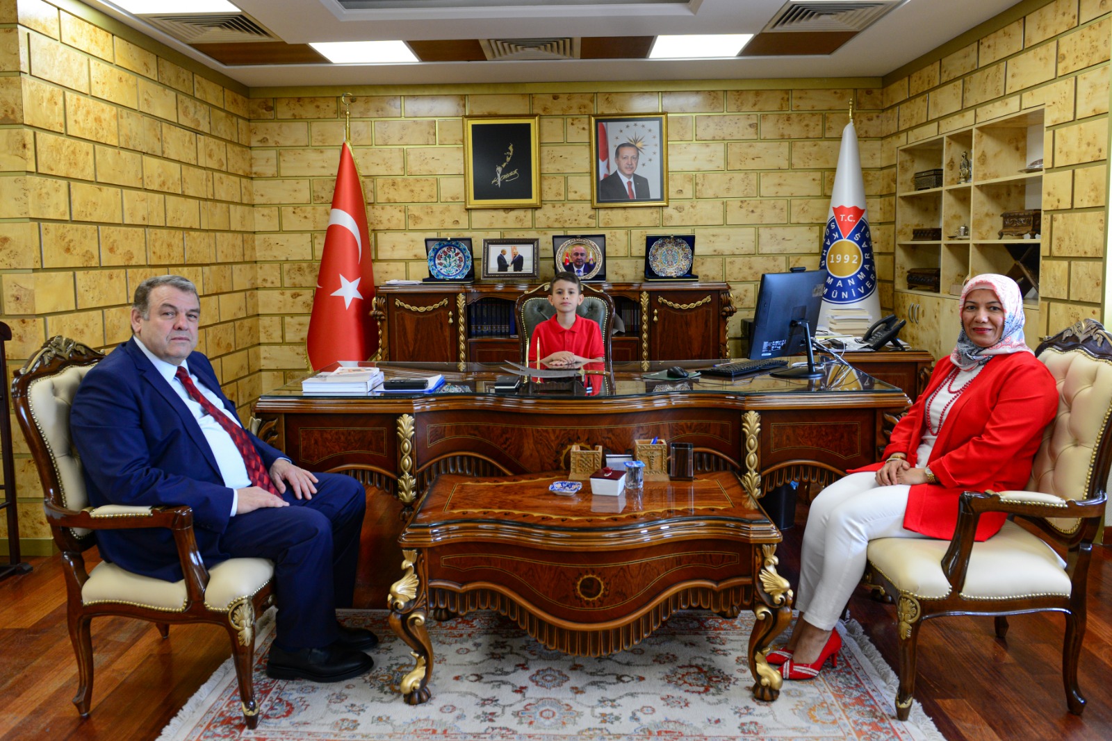 KSÜ - 23 Nisan’da KSÜ Rektörlük Koltuğuna Yusuf Efe Datlı Oturdu