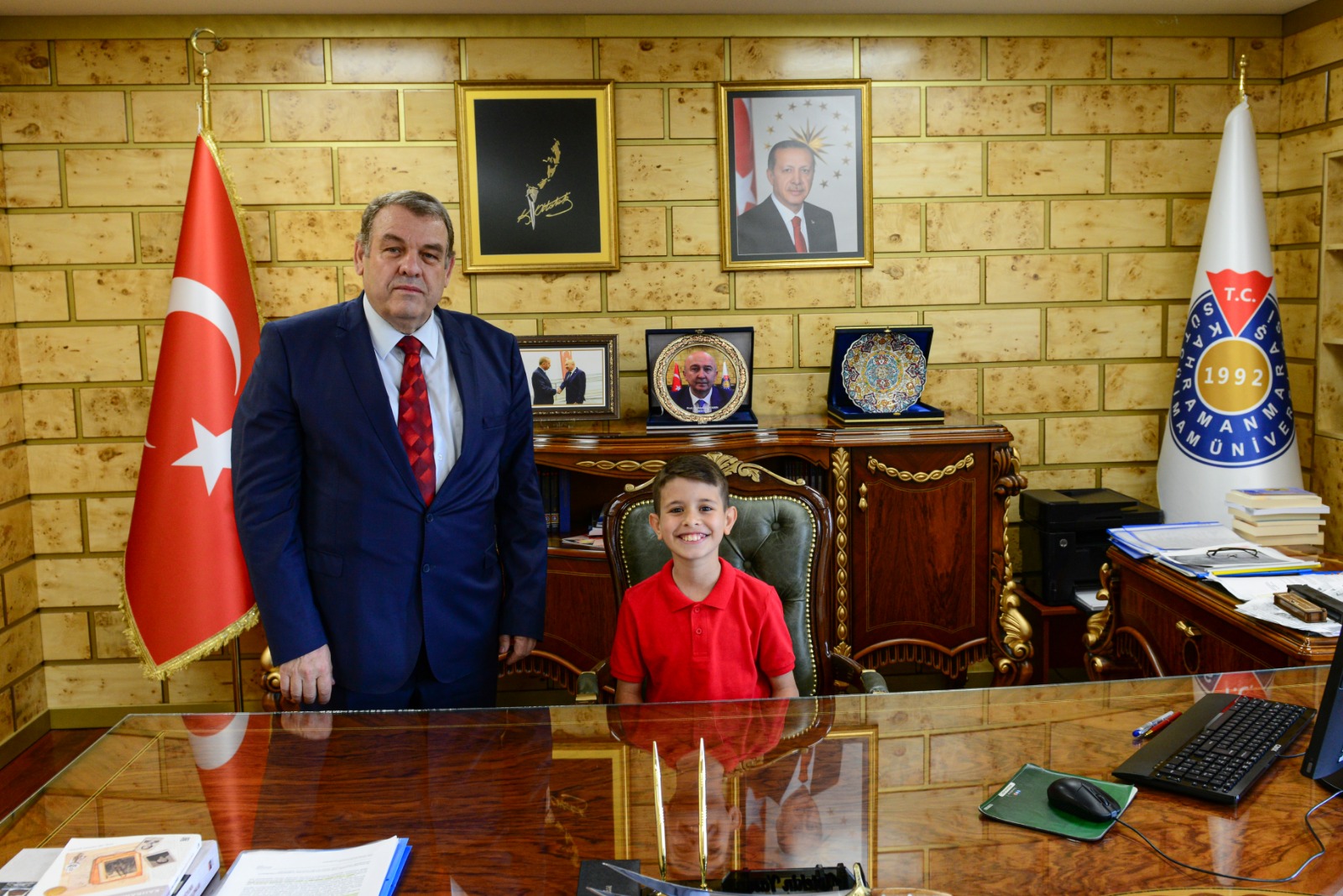 KSÜ - 23 Nisan’da KSÜ Rektörlük Koltuğuna Yusuf Efe Datlı Oturdu